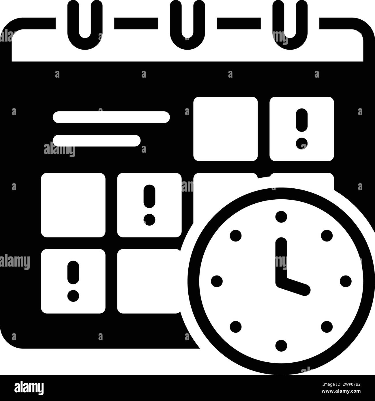 Time limit deadline schedule Black and White Stock Photos & Images - Alamy