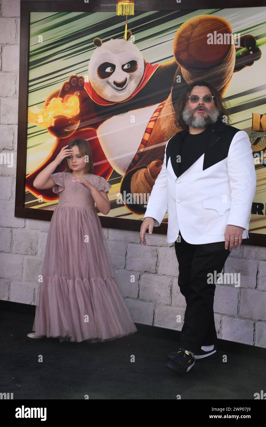 Los Angeles, California, USA 3rd March 2024 Actress Cece Valentina and ...