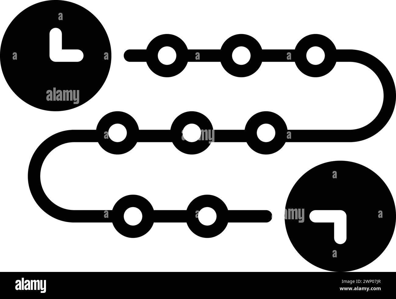 Icon for timeline,progress Stock Vector Image & Art - Alamy