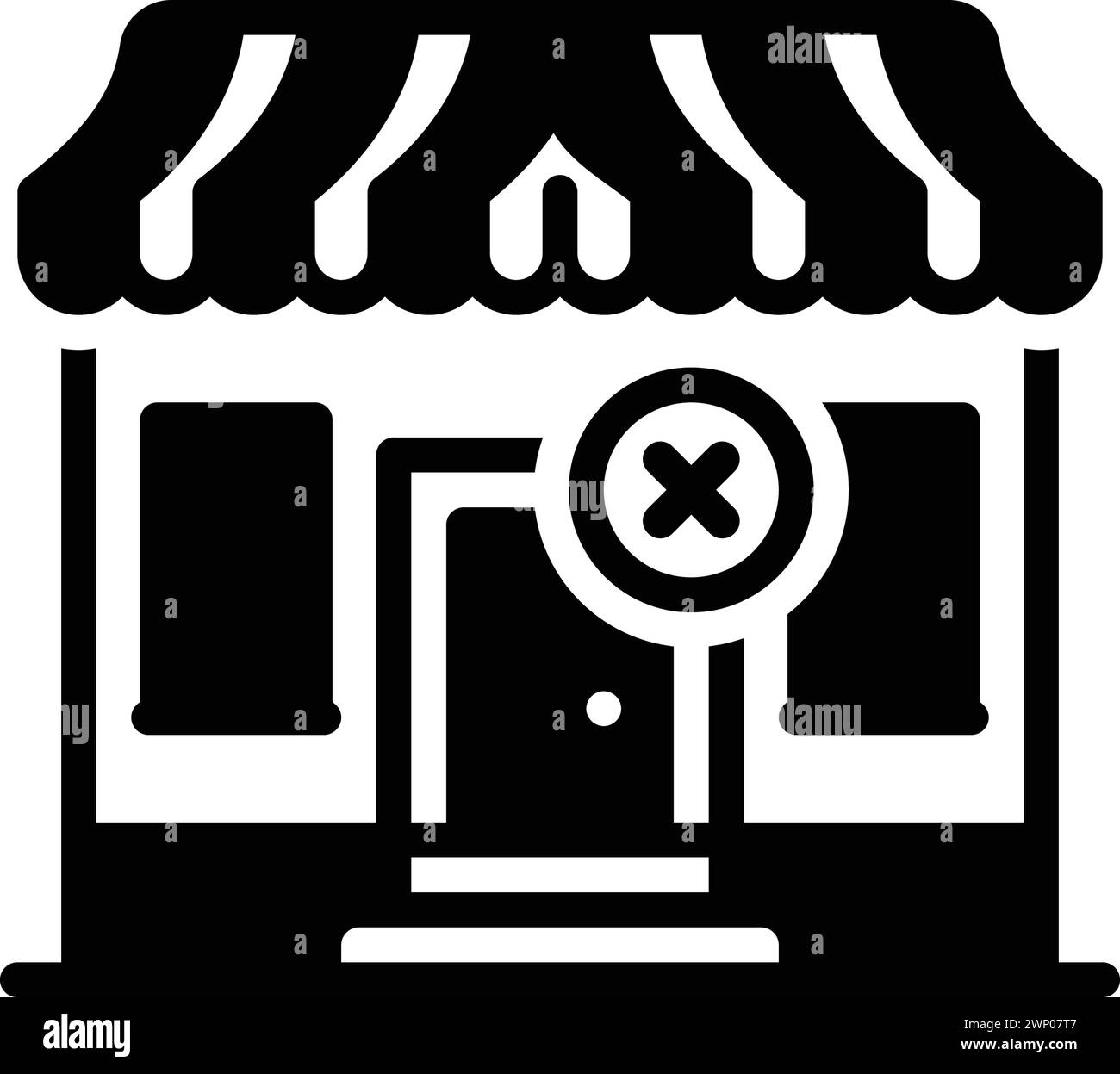 House closure icon hi-res stock photography and images - Alamy