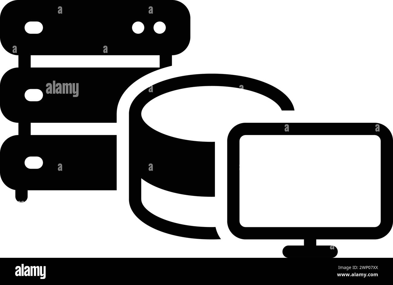 Icon for data base,data,base Stock Vector Image & Art - Alamy