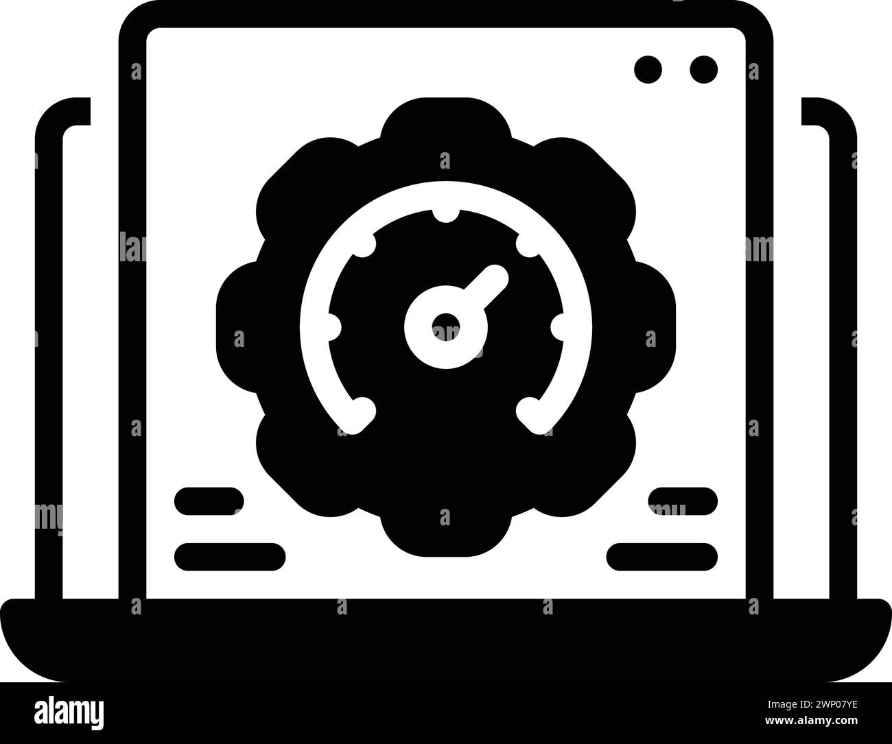 Icon for performance,automation Stock Vector Image & Art - Alamy