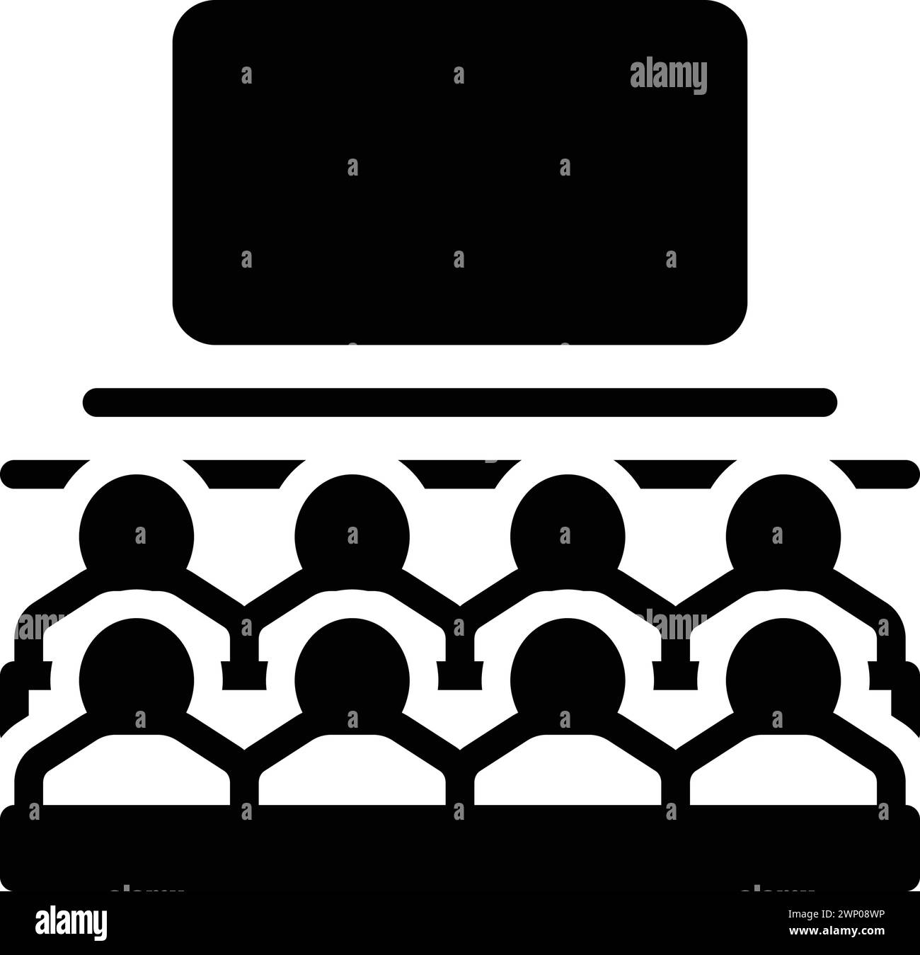 Icon for audience,spectator Stock Vector Image & Art - Alamy