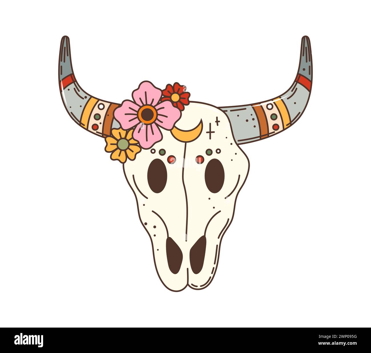 The spirit of the west Stock Vector Images - Alamy