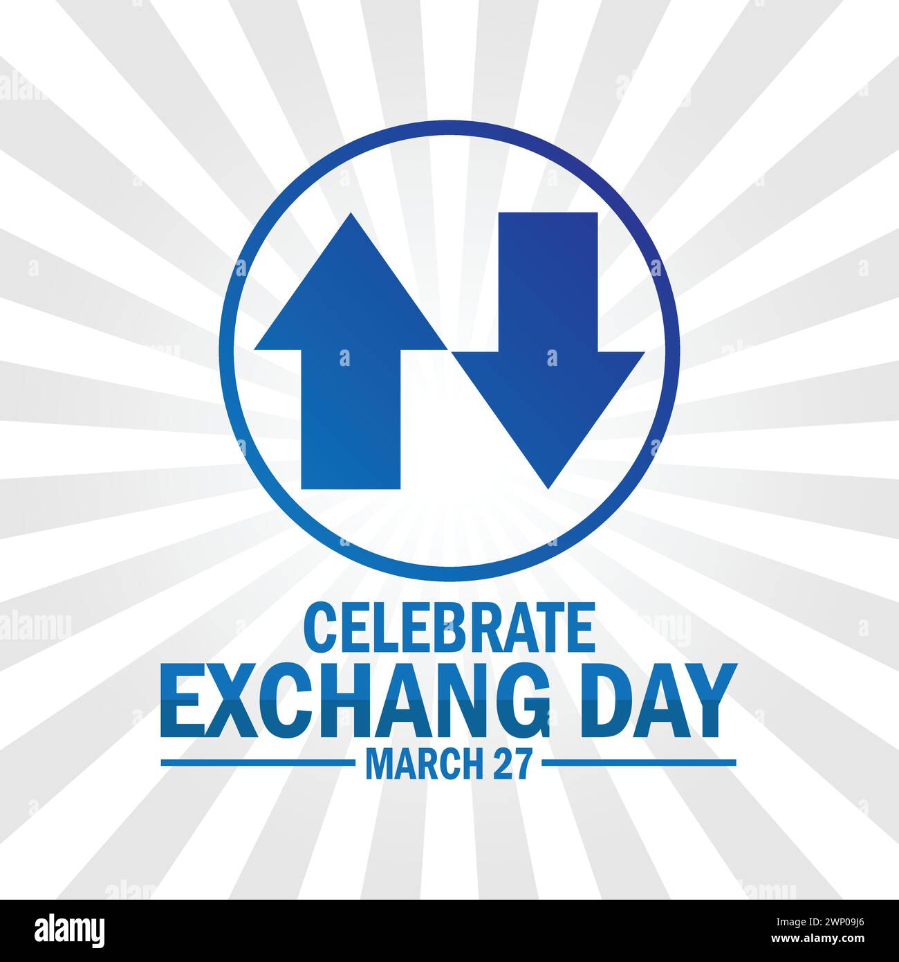 Celebrate Exchange Day wallpaper with typography. Celebrate Exchange ...