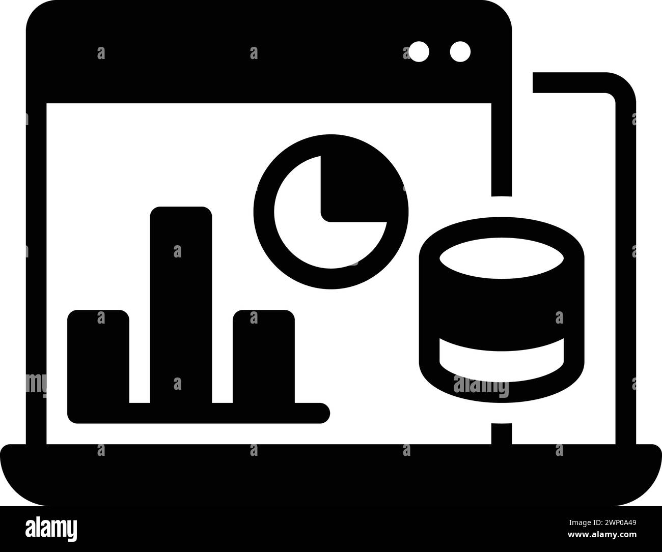Icon for data base,data Stock Vector Image & Art - Alamy