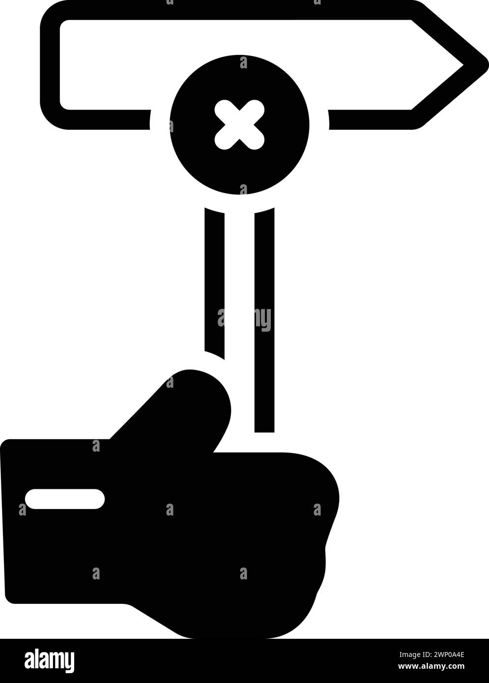 Icon for wrong,erroneous Stock Vector Image & Art - Alamy