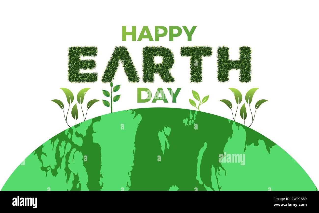 Earth Day Celebrated every year of April 22, Vector banner, flyer ...