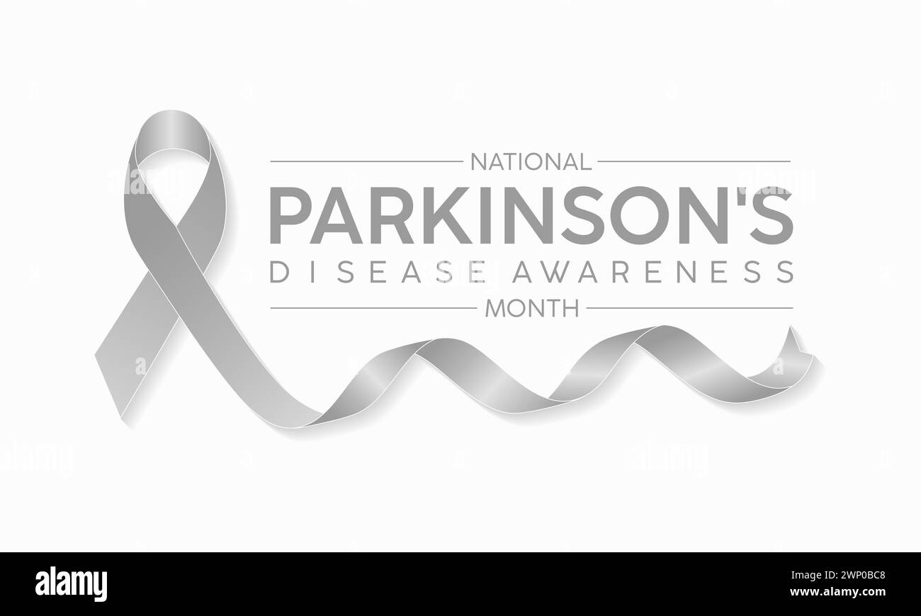National Parkinson's Disease Awareness Month Observed every year of April, Vector banner, flyer ...