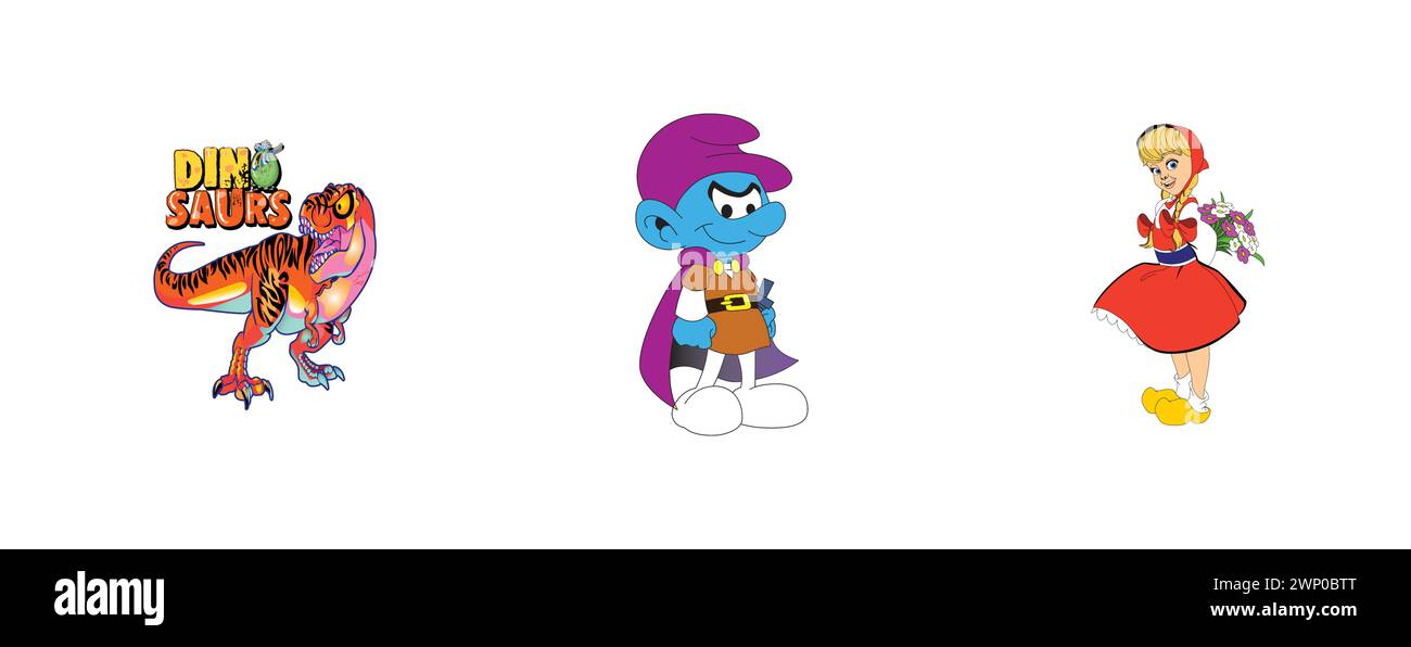 Little red riding hood logo hi-res stock photography and images - Alamy