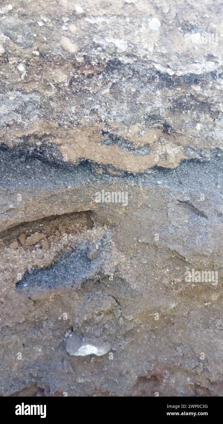 research the types of soil to find out the types, kinds and mixtures ...