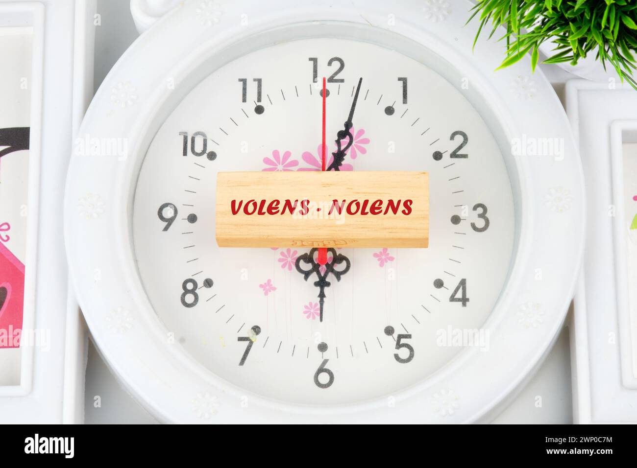 Willy - nilly latin expression volens-nolens (willing or unwilling ...