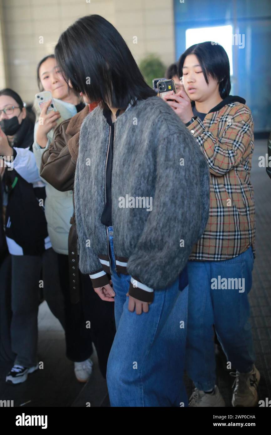 Chinese singer-songwriter Shang Wenjie appears in Changsha City, south ...