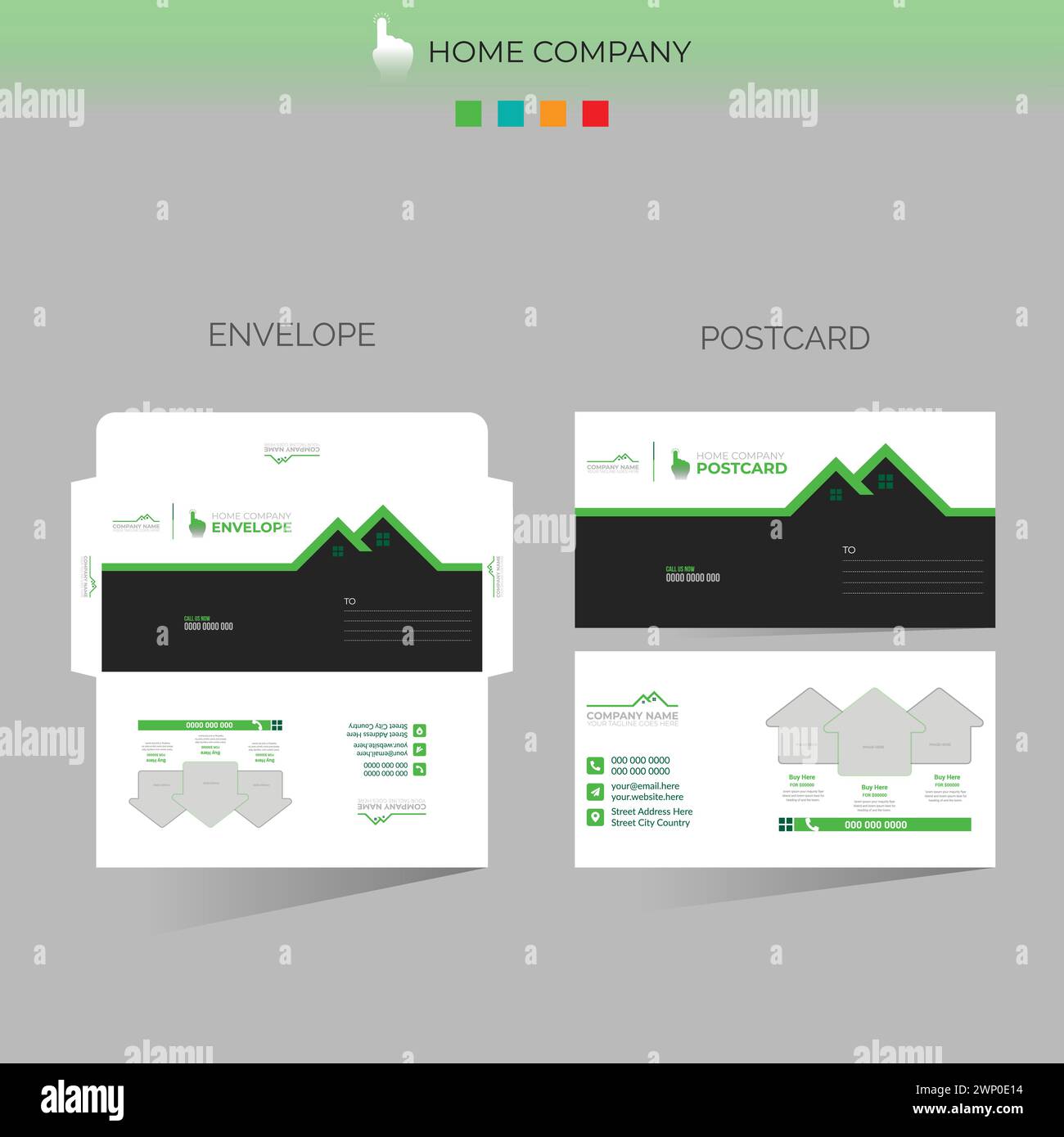 Architectural envelope Stock Vector Images - Alamy