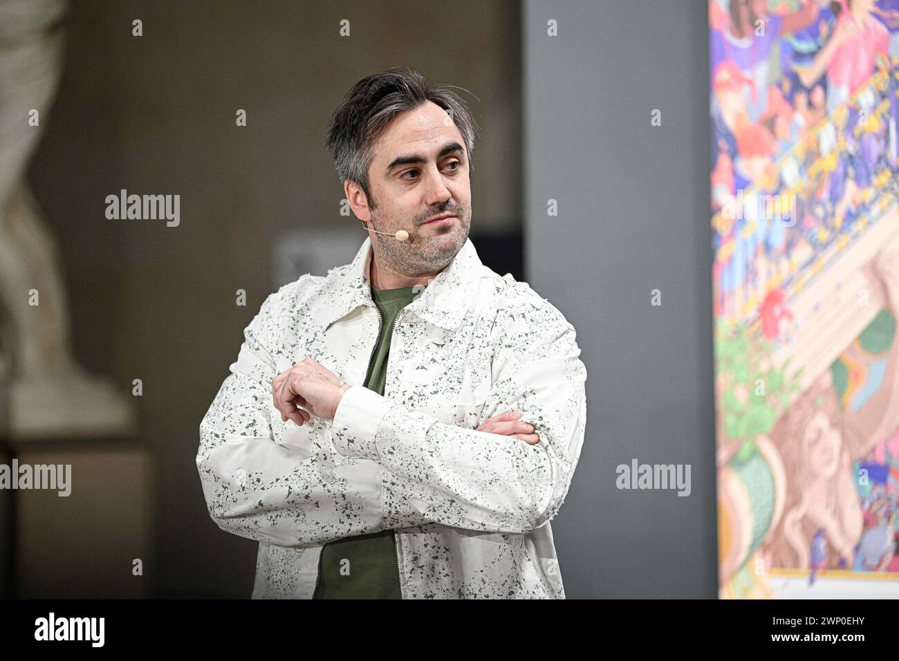 Paris, France. 04th Mar, 2024. Ugo Gattoni at the unveiling of the ...