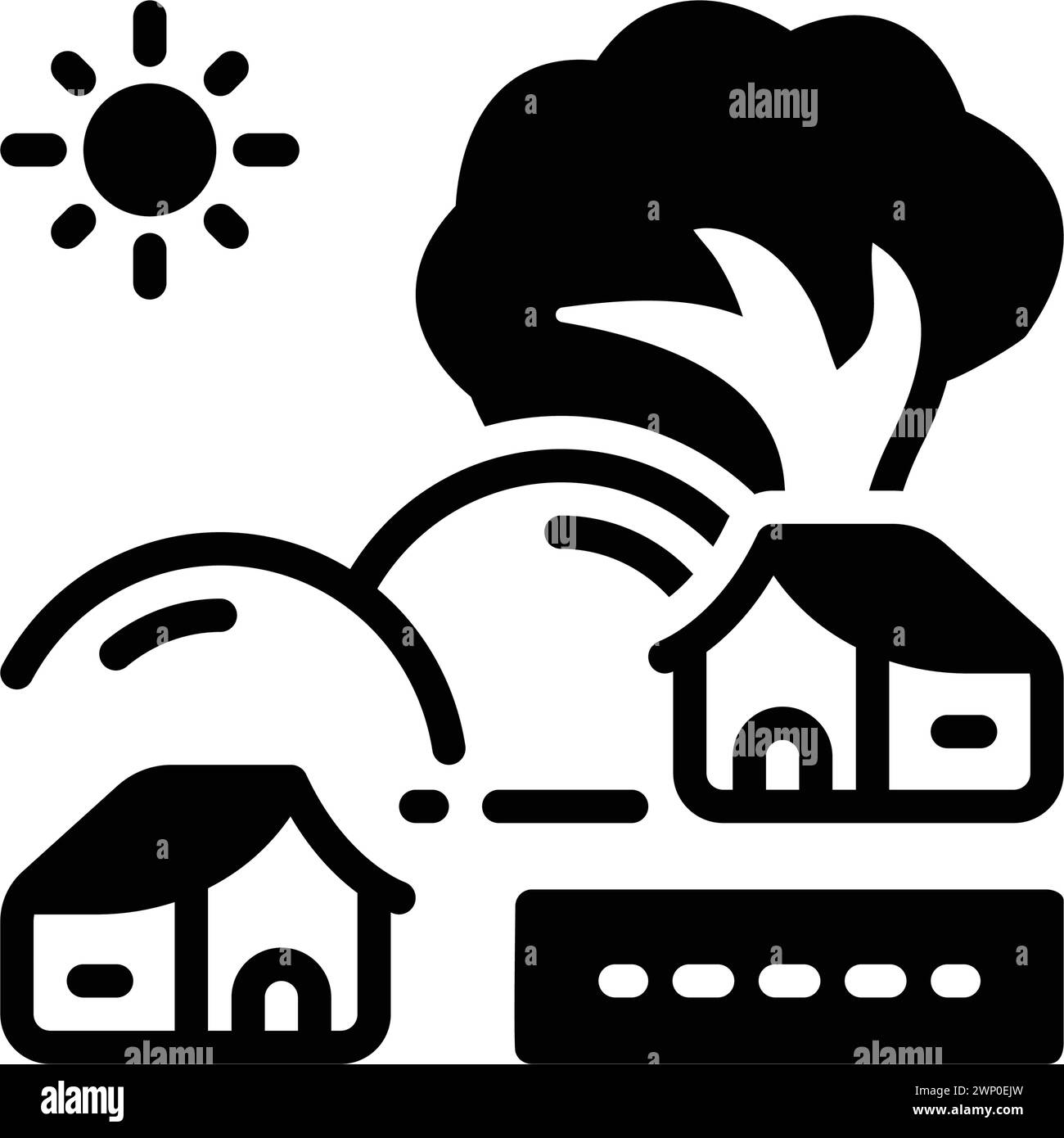 Pueblo rural Stock Vector Images - Alamy