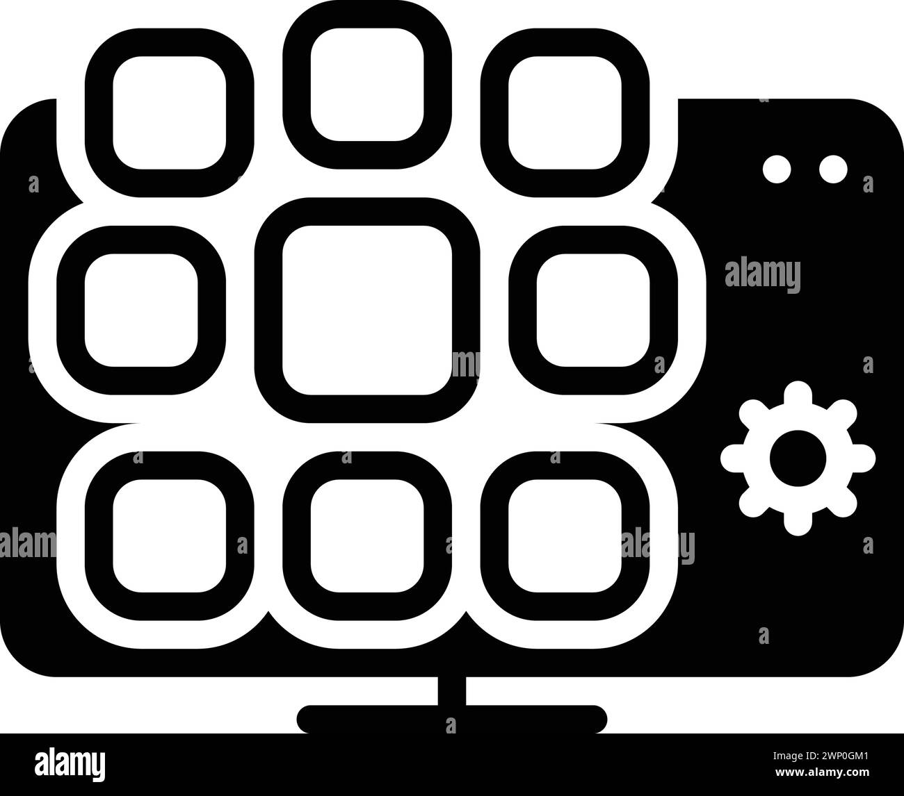 Icon for application,website Stock Vector Image & Art - Alamy