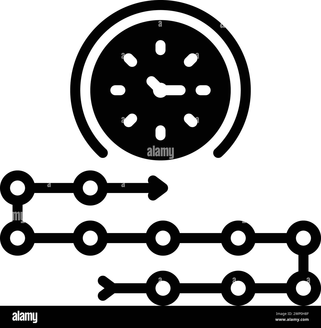 Icon for timeline,progress Stock Vector Image & Art - Alamy