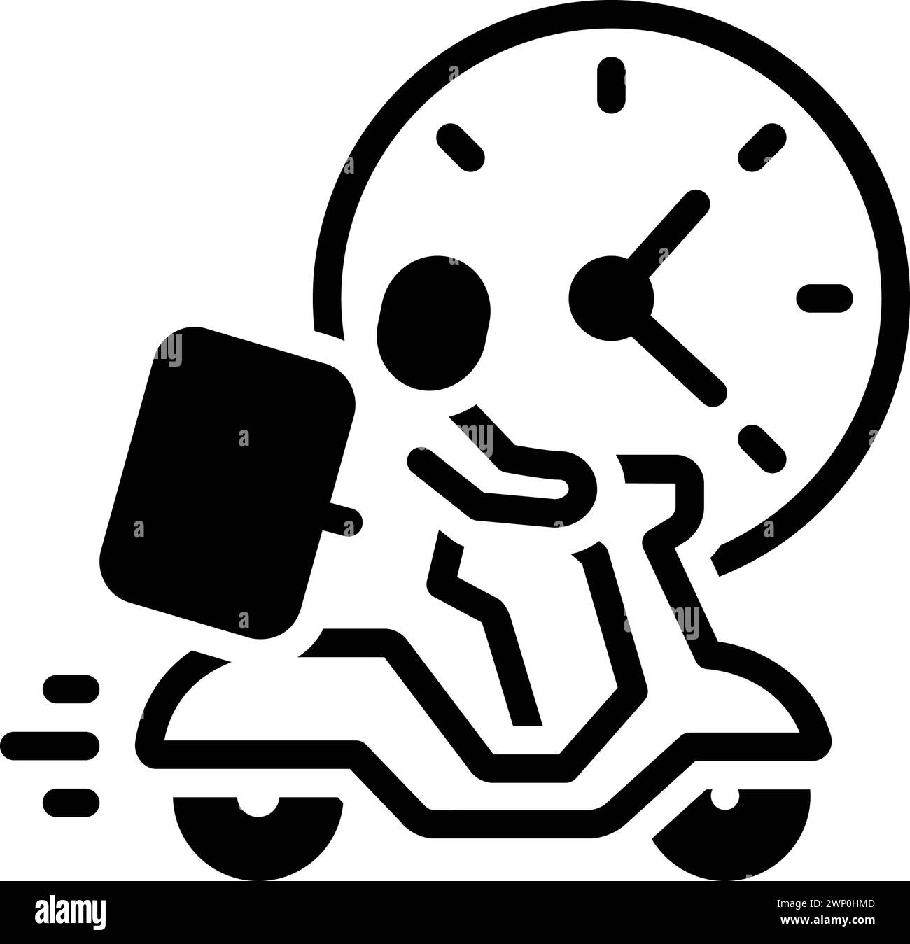 Icon for last mile delivery,mile Stock Vector Image & Art - Alamy