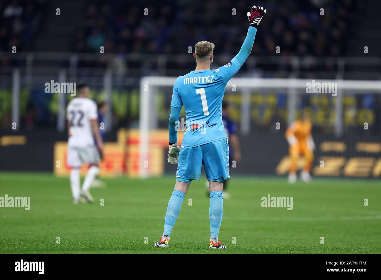 Milano, Italy. 04th Mar, 2024. Josep Martinez of Genoa Cfc gestures ...