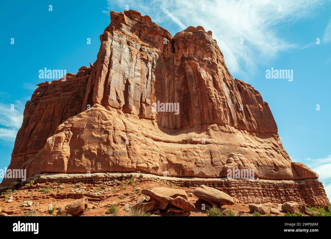 Buttes at Arches National Park, in eastern Utah, USA Stock Photo - Alamy