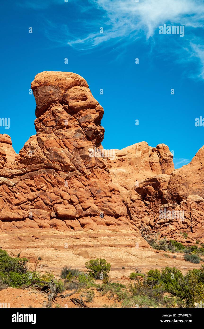 Arches National Park, in eastern Utah, USA Stock Photo - Alamy