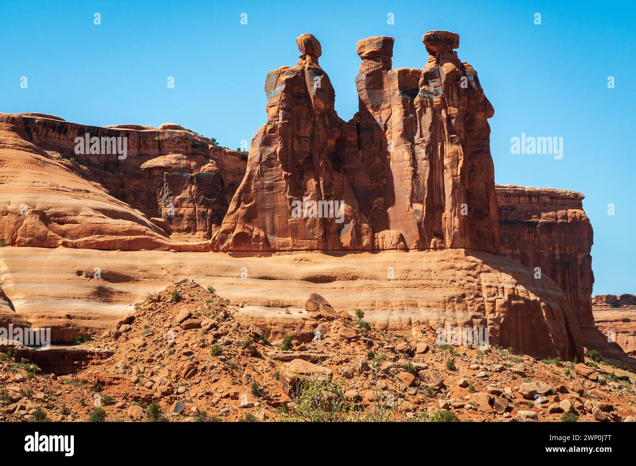 Arches National Park, in eastern Utah, USA Stock Photo - Alamy
