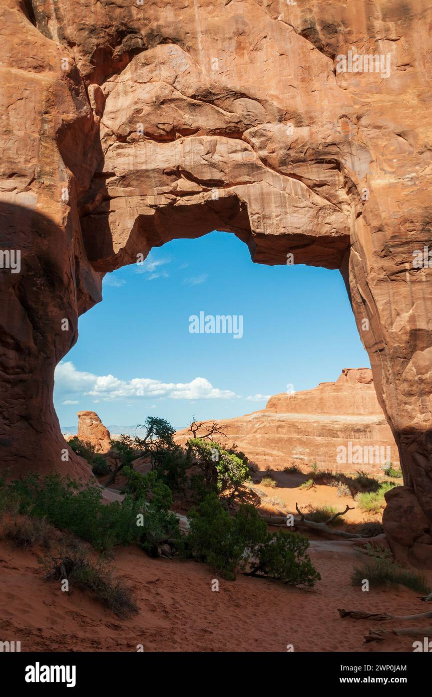 Arches National Park, in eastern Utah, USA Stock Photo - Alamy