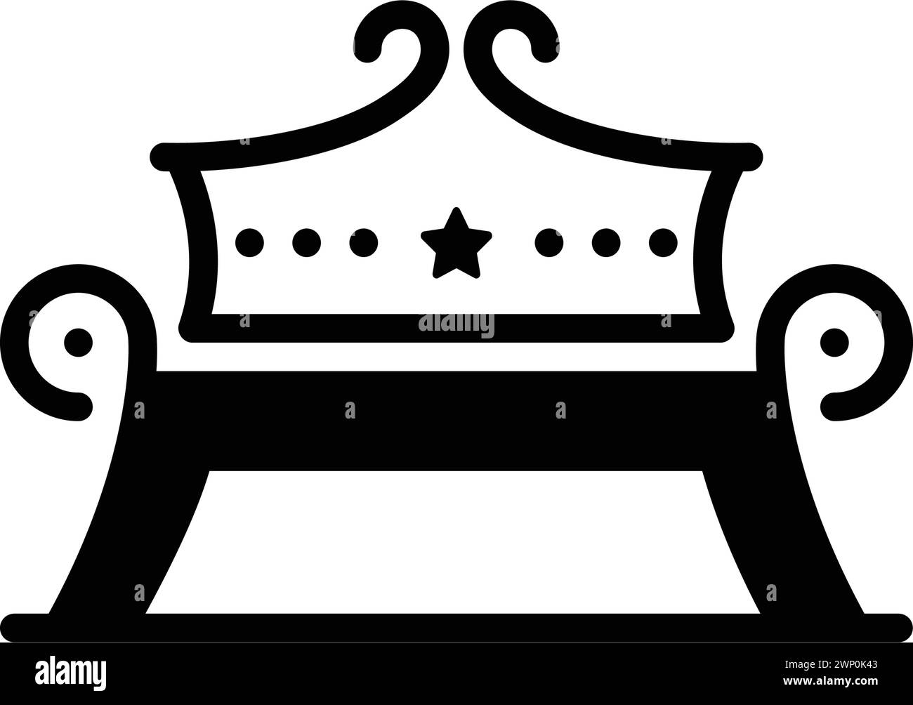 Icon for bench,pew Stock Vector Image & Art - Alamy