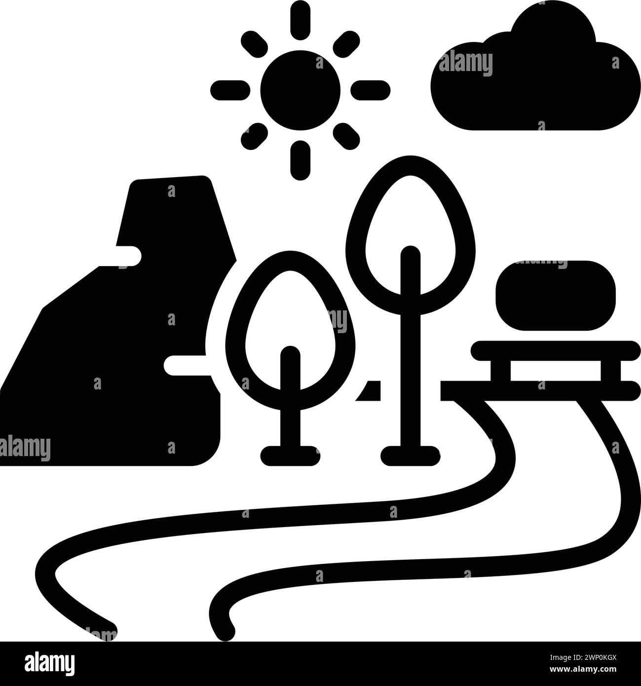 Icon for national park,park Stock Vector Image & Art - Alamy