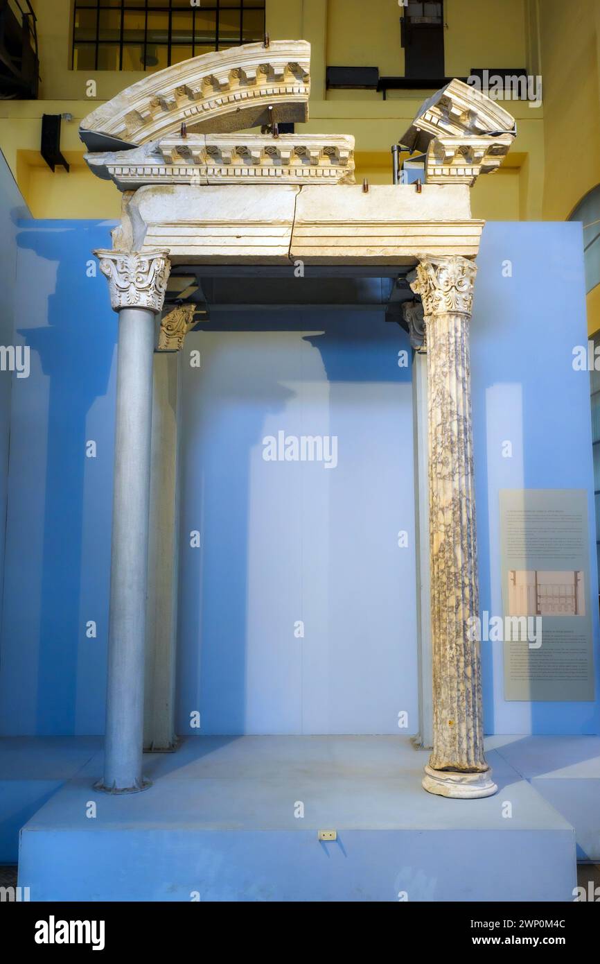 Aedicula of the Cella of the temple of Apollo Sosianos - Museo Centrale ...