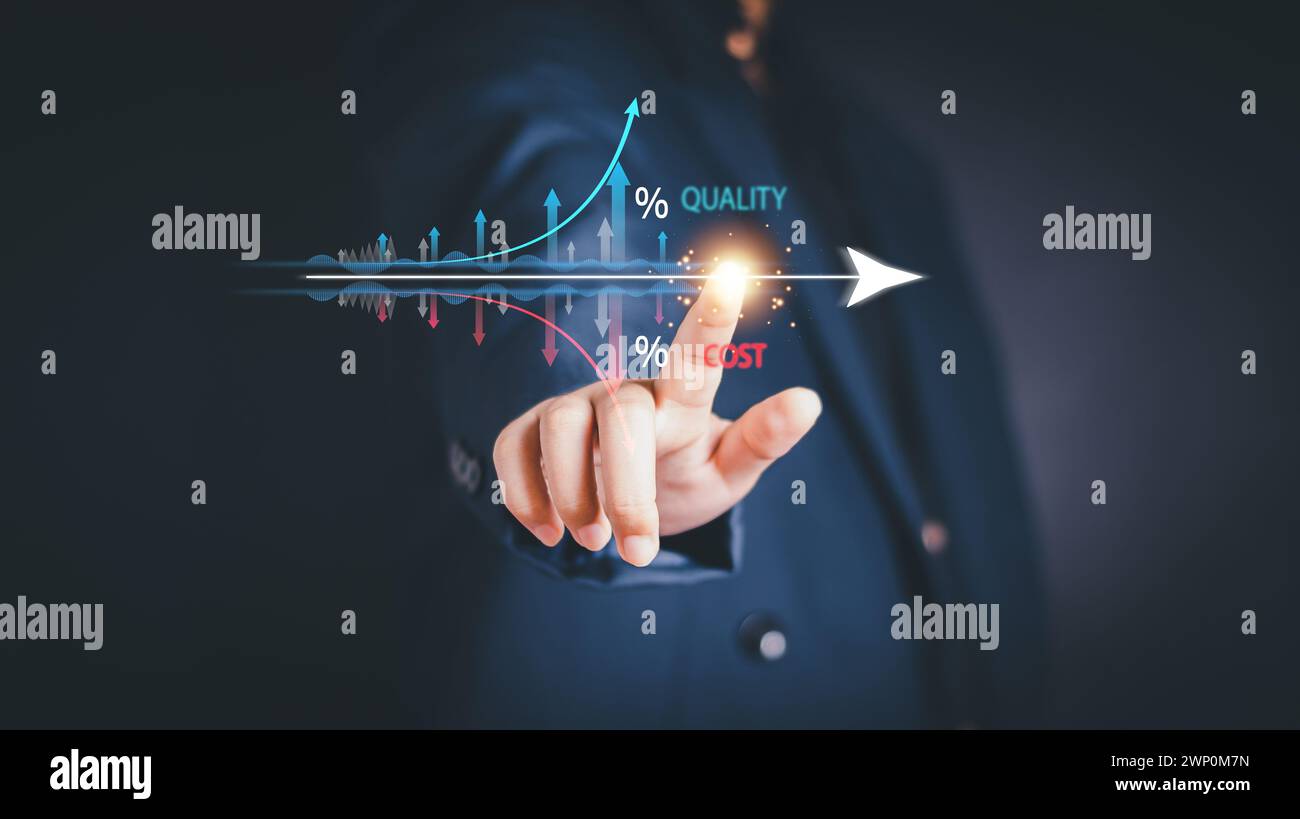 Cost effectiveness chart hi-res stock photography and images - Alamy
