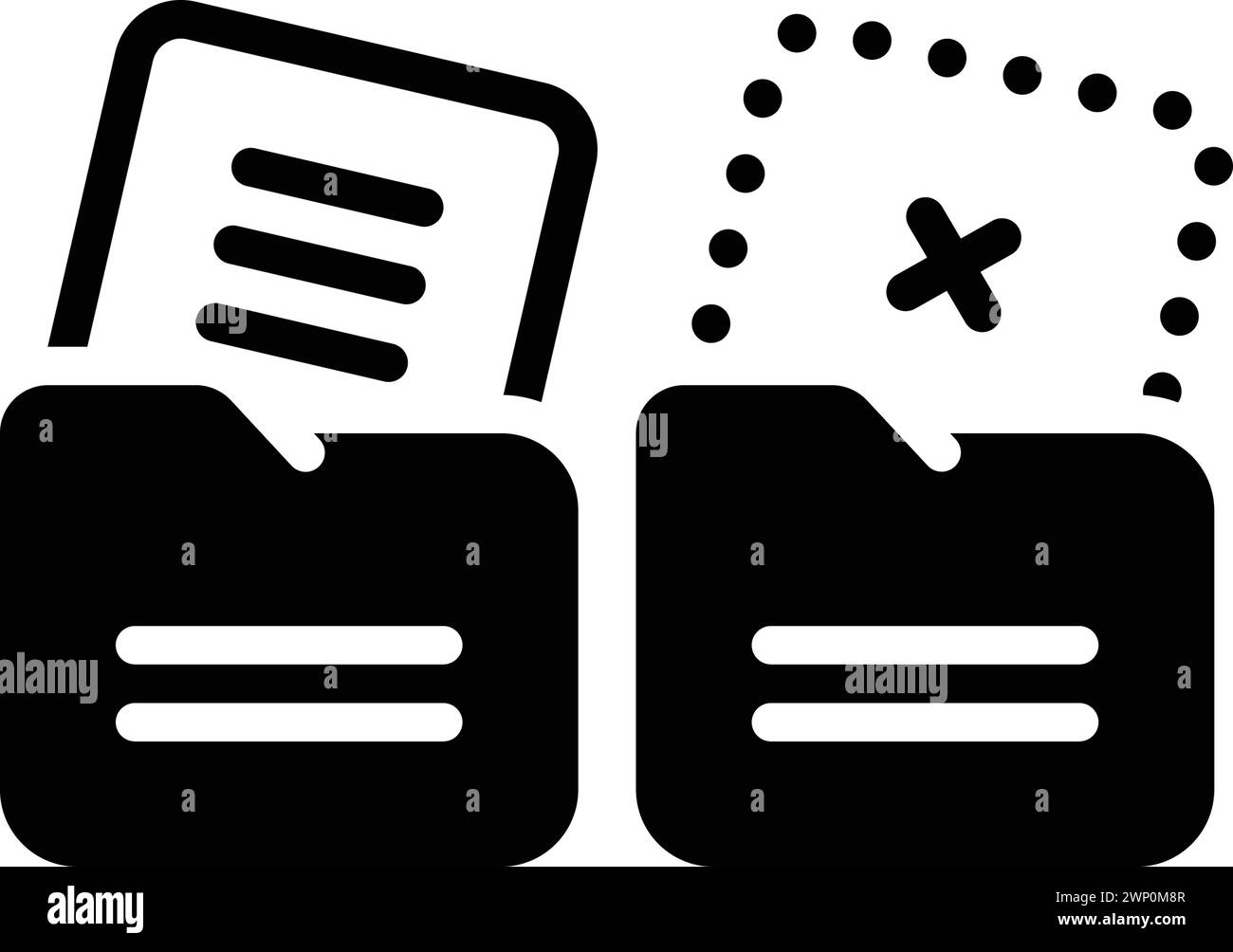 Paper missing Stock Vector Images - Alamy