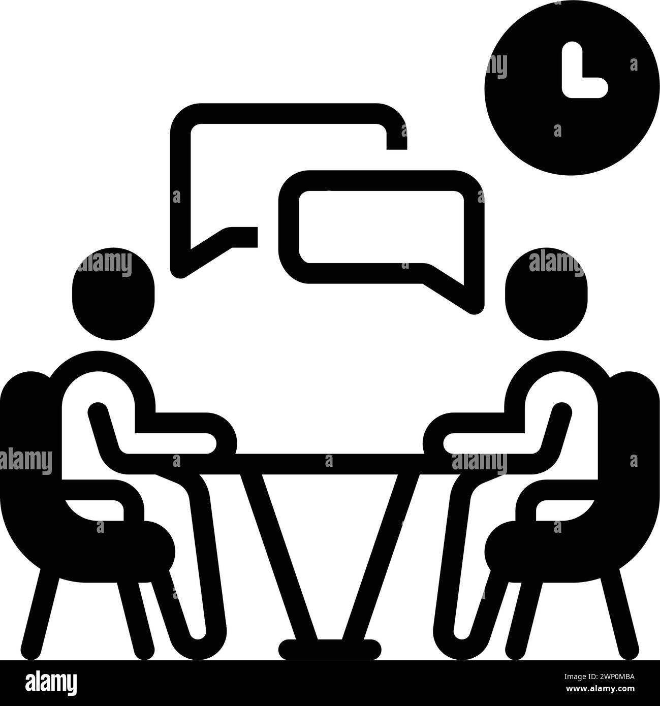 Negotiation sign Black and White Stock Photos & Images - Alamy