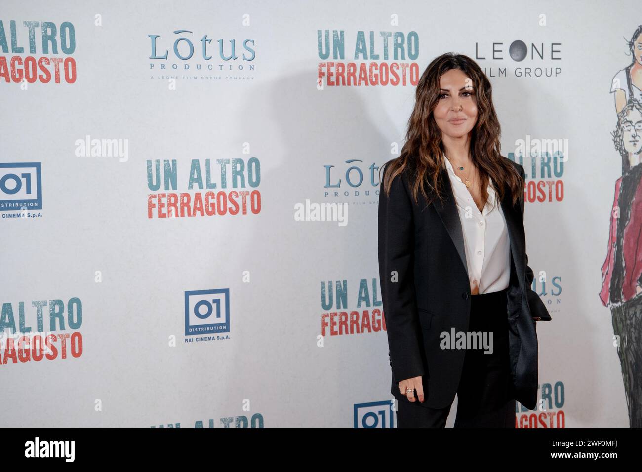 Rome, Italy. 04th Mar, 2024. Sabrina Ferilli is attending the photocall ...