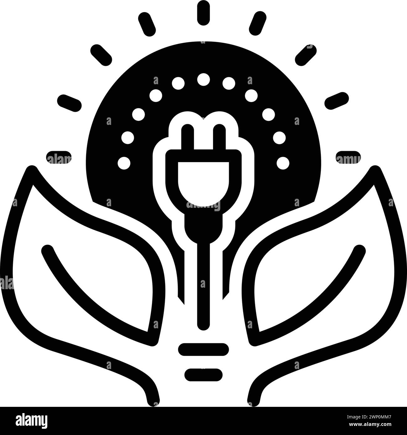 Icon for green electricity,green Stock Vector Image & Art - Alamy