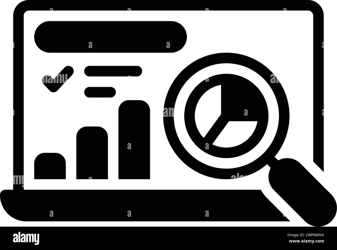 Data analytics dashboard Black and White Stock Photos & Images - Alamy
