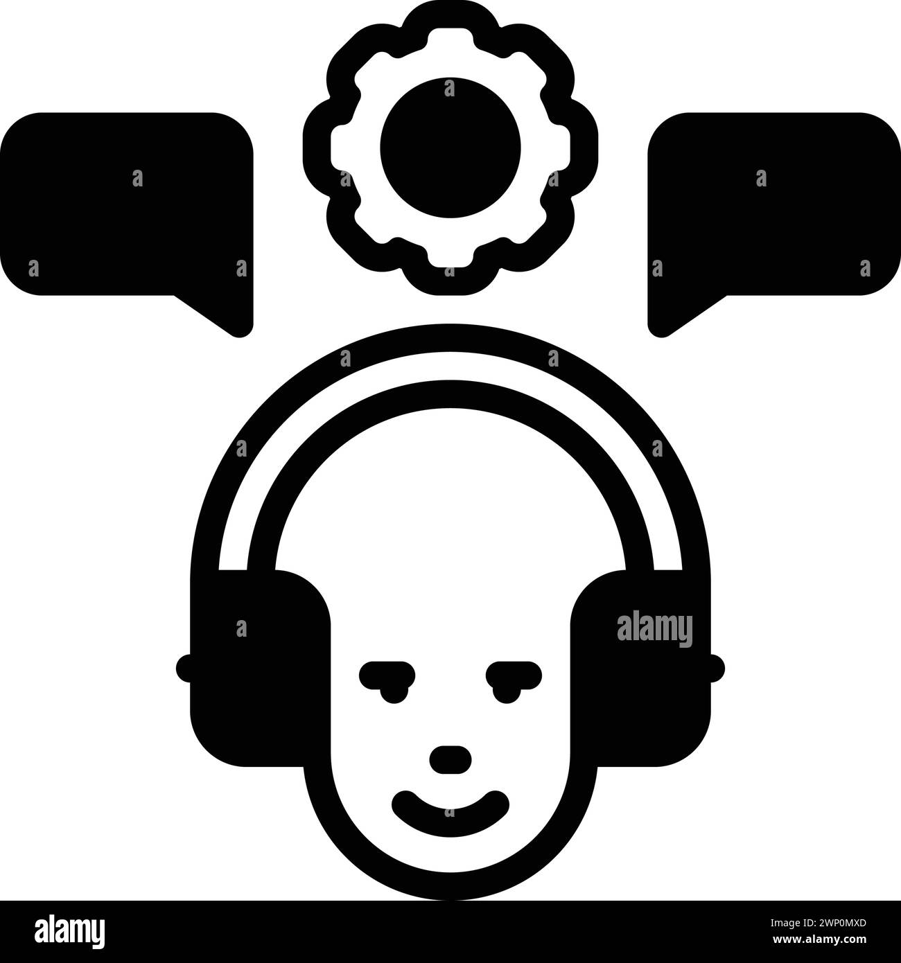 Icon for interpreting,helper Stock Vector Image & Art - Alamy