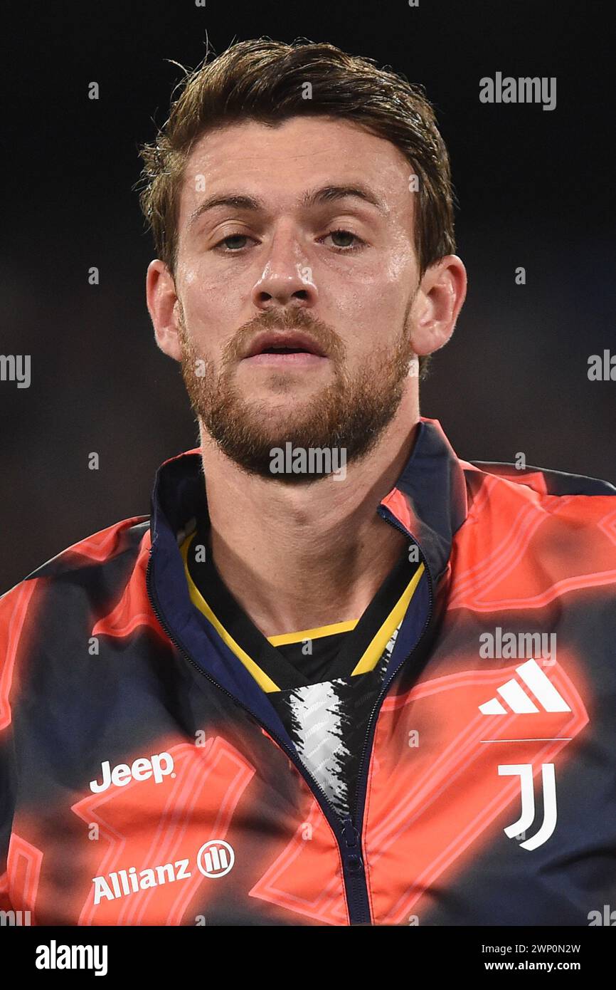 Naples, Italy. 3 Mar, 2024. Daniele Rugani of Juventus during the Serie ...