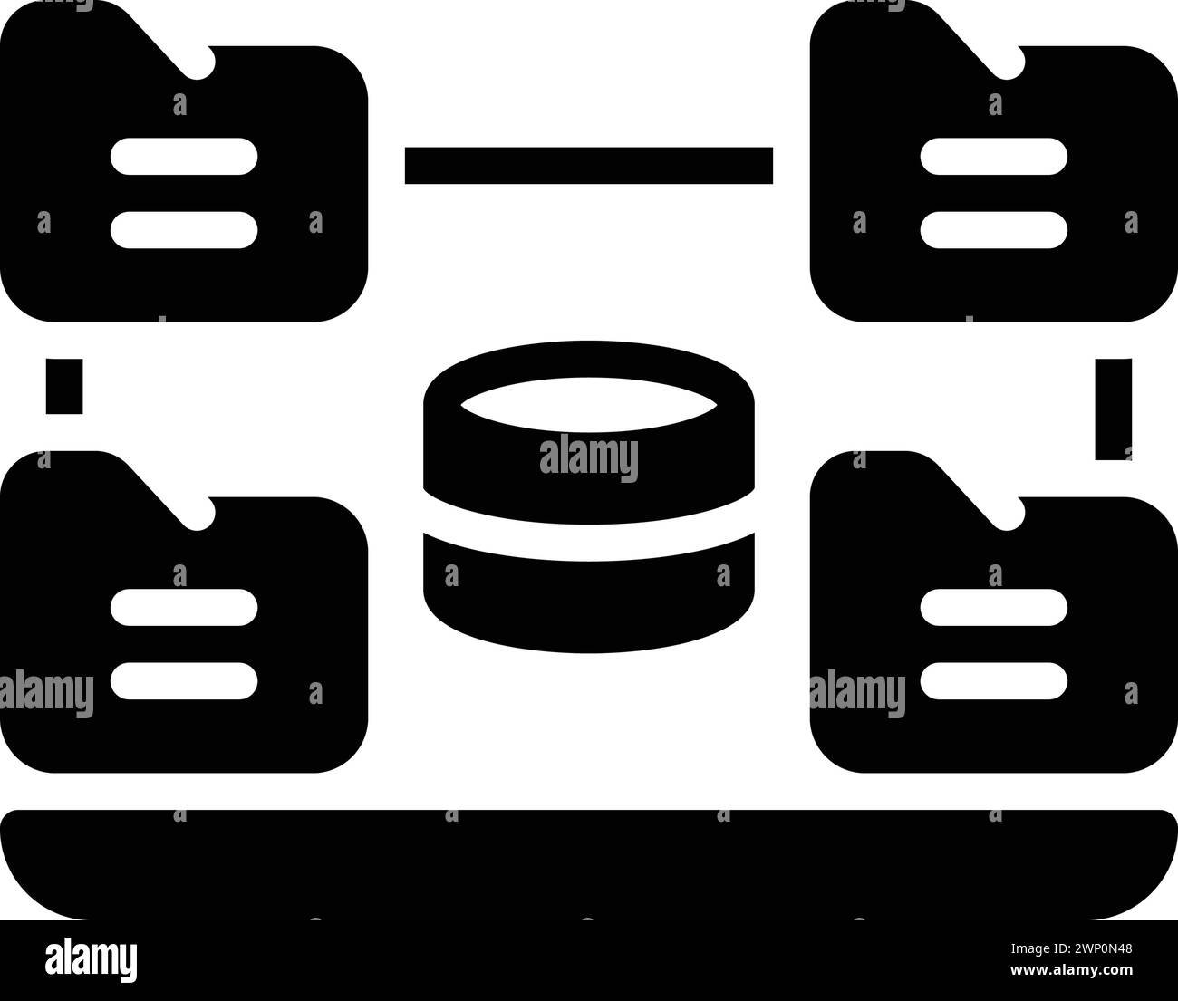 Icon for data,folder Stock Vector Image & Art - Alamy