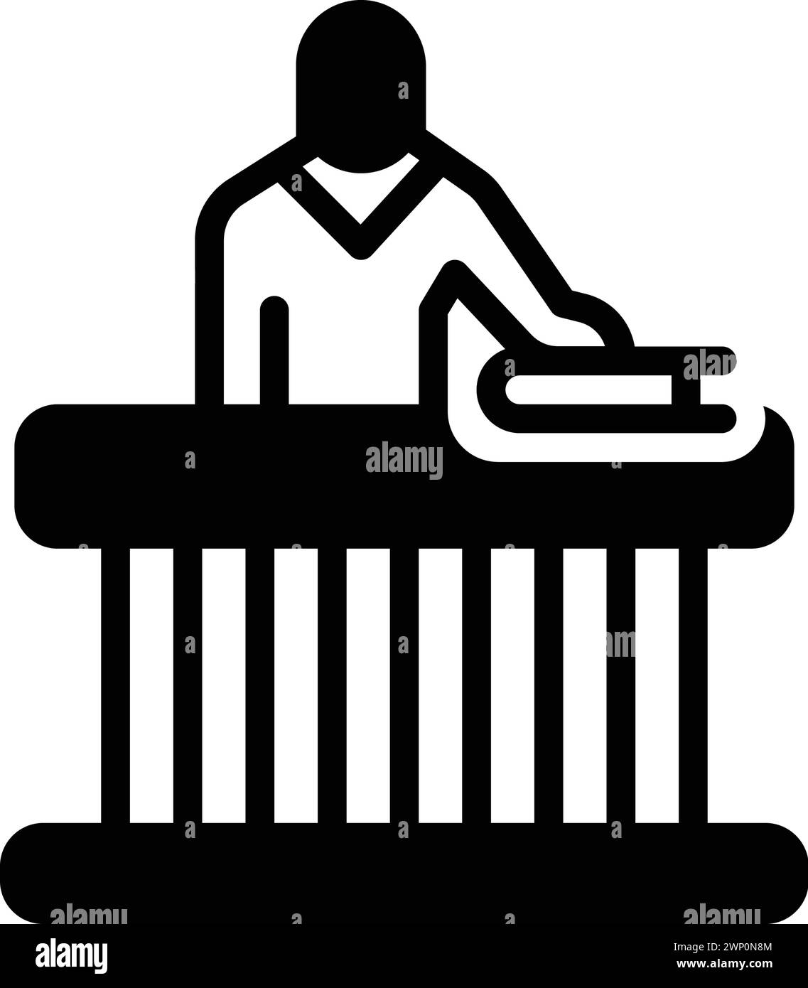 Taking oath Stock Vector Images - Alamy