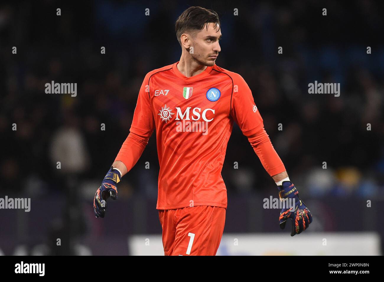 Naples, Italy. 3 Mar, 2024. Alex Meret of SSC Napoli during the Serie A ...