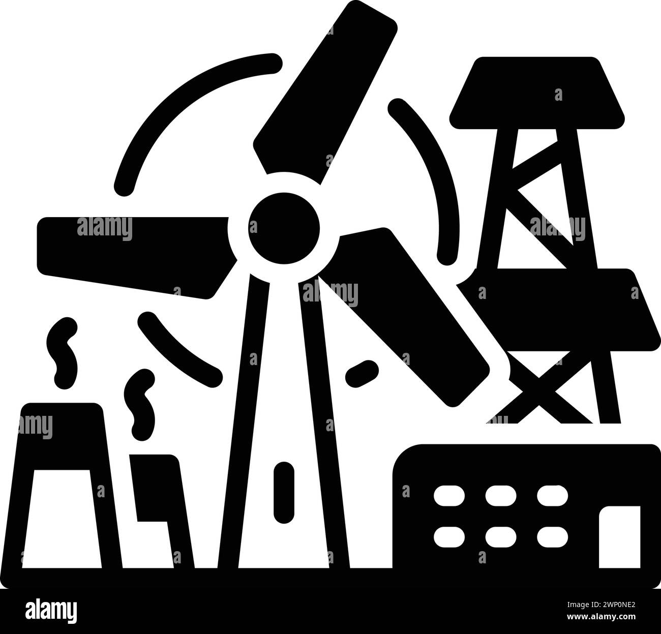Icon for energy production,energy Stock Vector Image & Art - Alamy