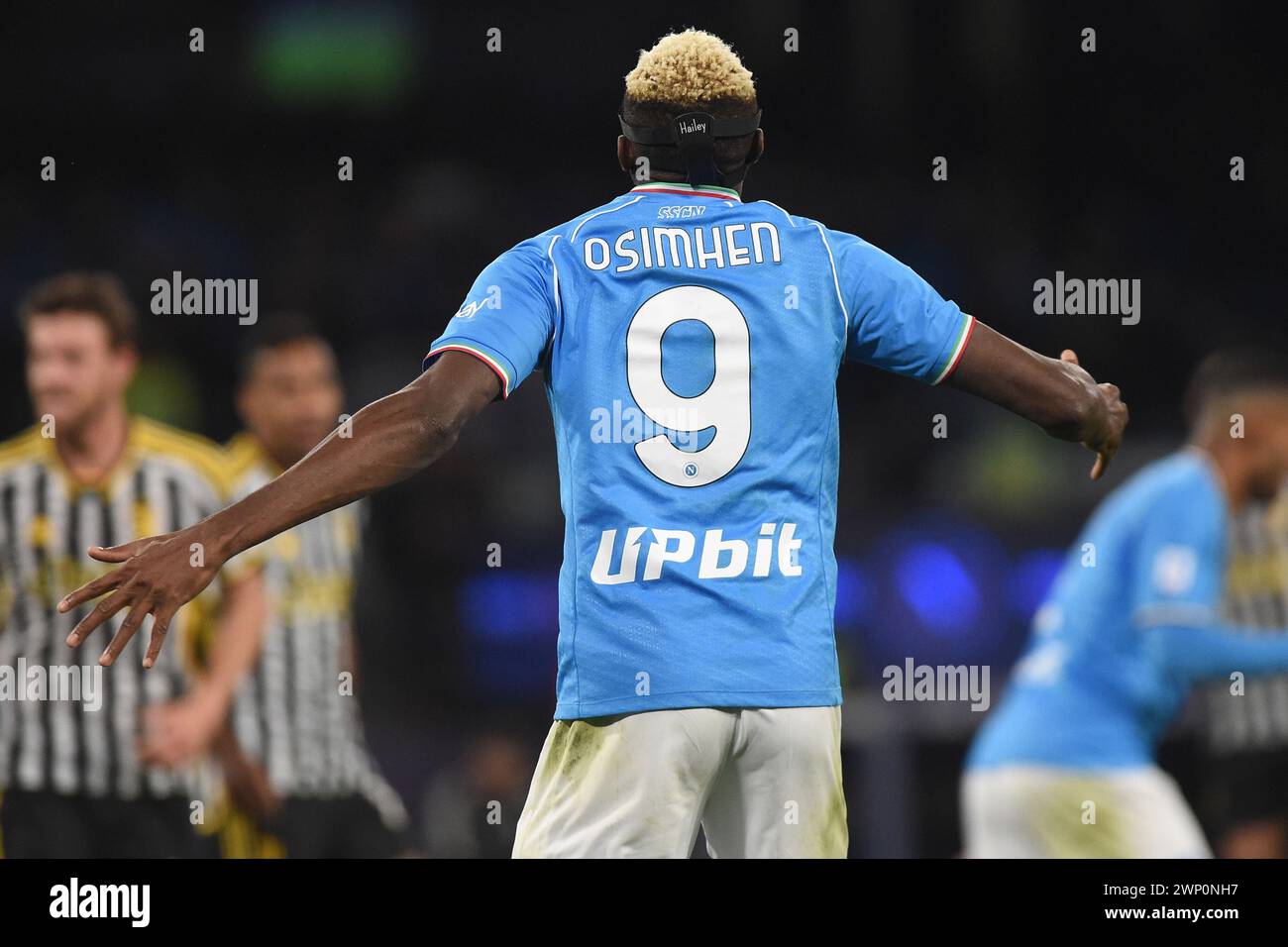 Naples, Italy. 3 Mar, 2024. Victor Osimhen of SSC Napoli during the ...