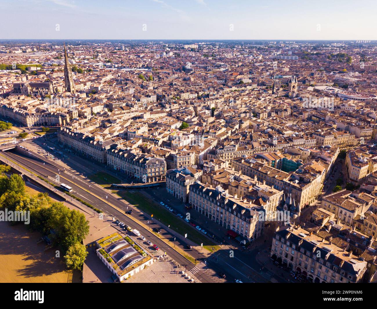 Bordeaux port aerial hi-res stock photography and images - Alamy