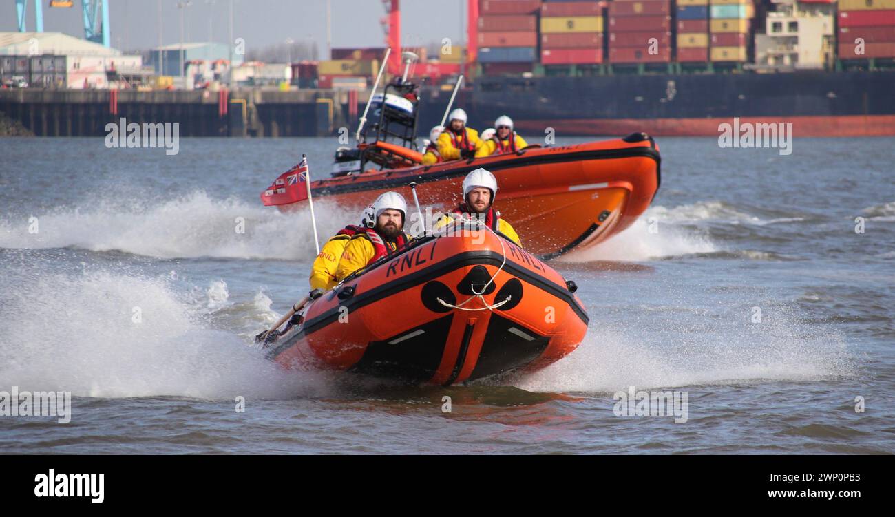Liverpool class lifeboat hi-res stock photography and images - Alamy