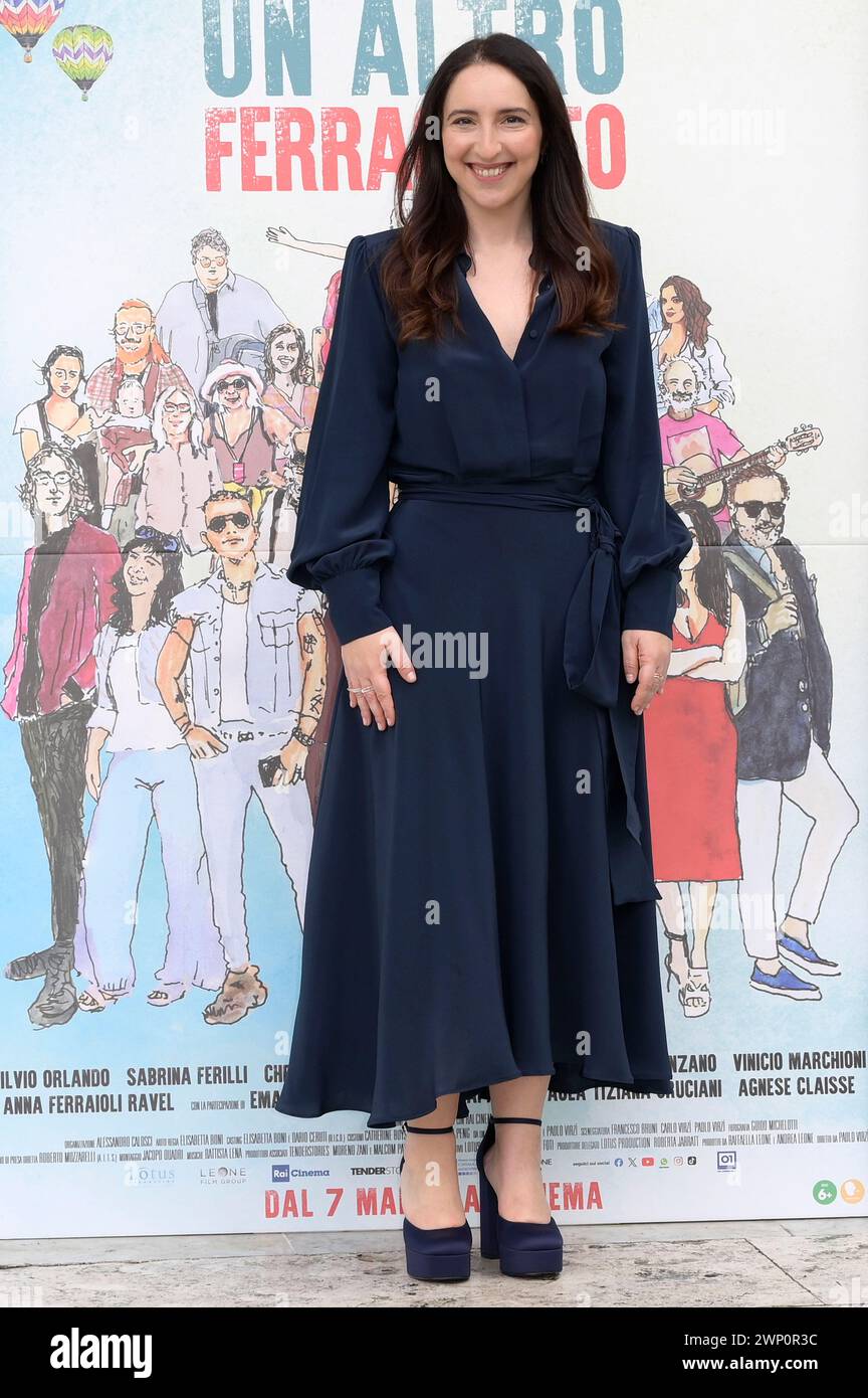 Anna Ferraioli Ravel beim Photocall zum Kinofilm 'Un altro Ferragosto ...