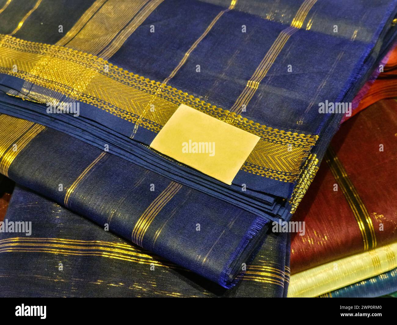 Hand Weaving Silk & Handloom Sarees, saree with golden details, woman ...