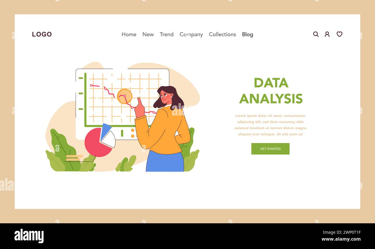 Innovation cycle web or landing. Generation of a creative idea or business solution. Start up or ...