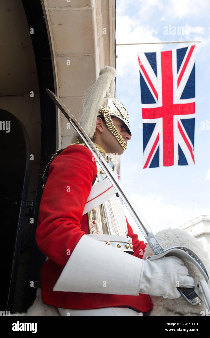 British royal guard helmet hi-res stock photography and images - Alamy